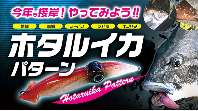 春の富山湾名物!“ホタルイカ”パターン攻略なら上州屋におまかせ 春の富山湾名物!“ホタルイカ”パターン攻略なら上州屋におまかせ